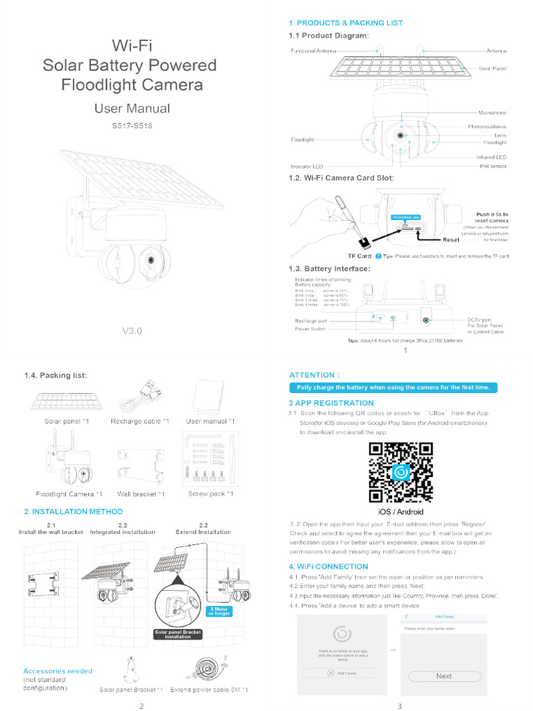Solar Cam Smext992 | PDF