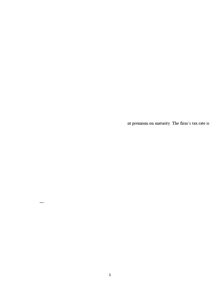 c2 Problems Cost of Capital | PDF | Cost Of Capital | Dividend