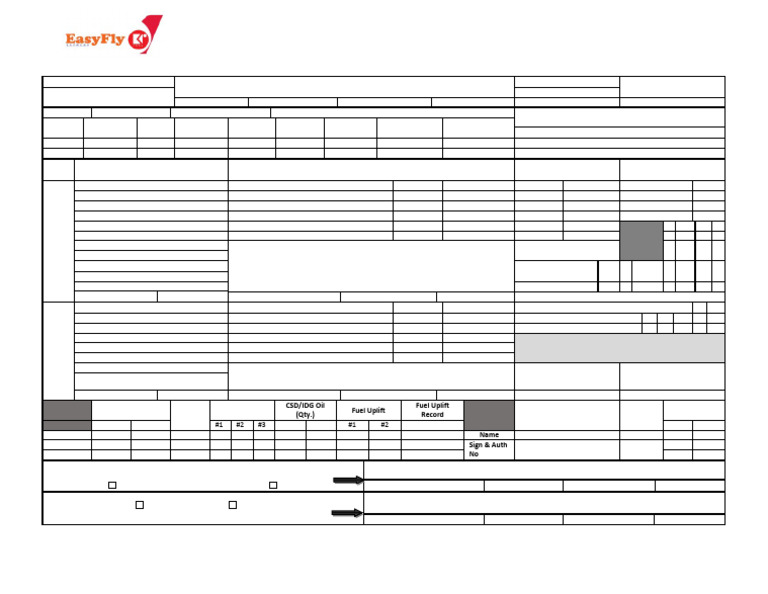A.6 Aircraft Maintenance Log | PDF | Transport Safety | Aerospace