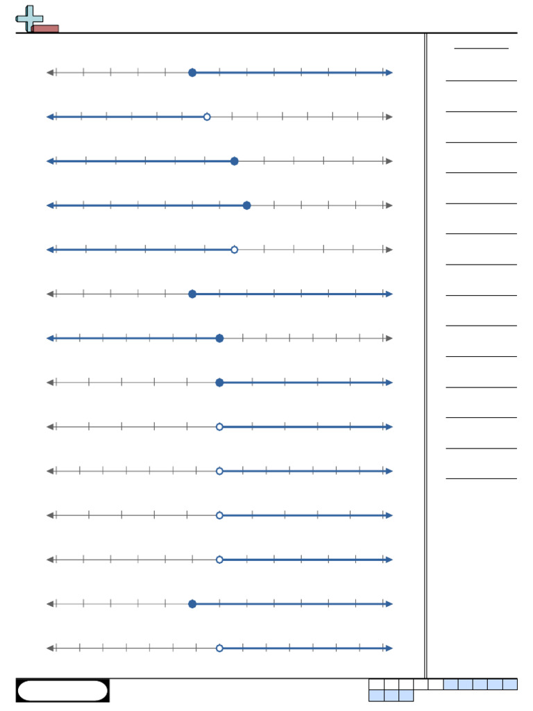 Inequality Writing Practice | PDF