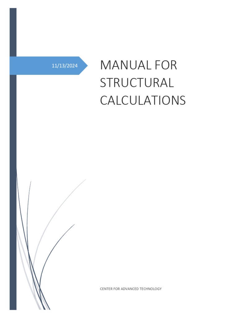 Structural Calculation Guide | PDF | Civil Engineering | Structural ...