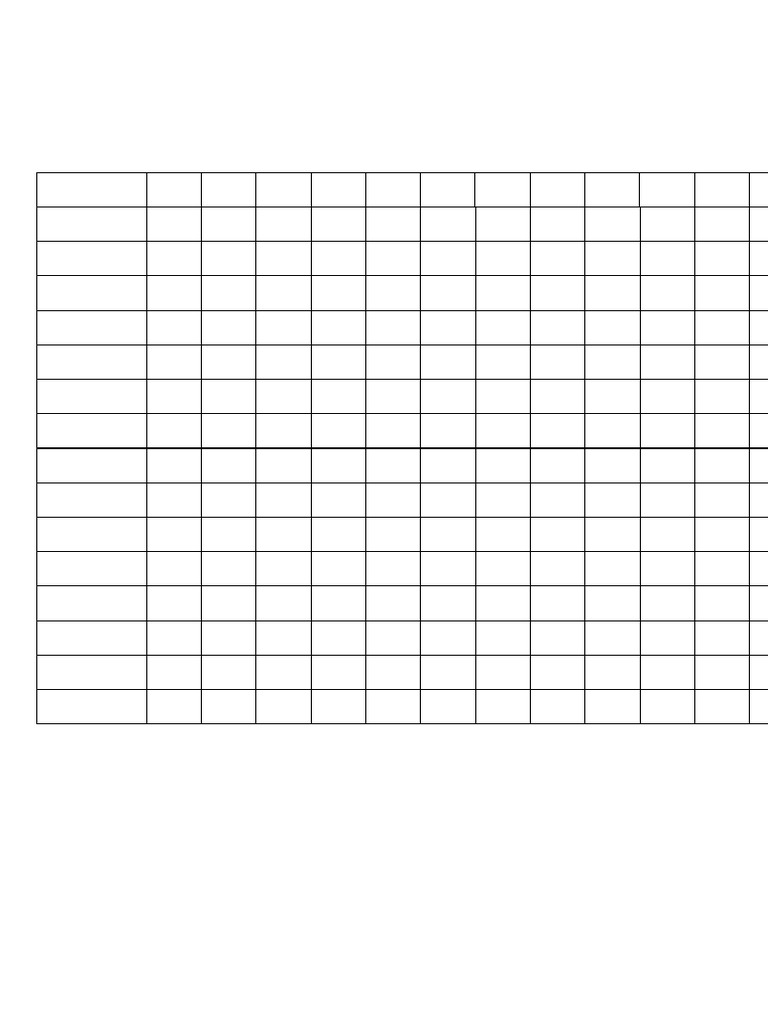 Habit Tracker Template | PDF | Career & Growth | Self-Improvement