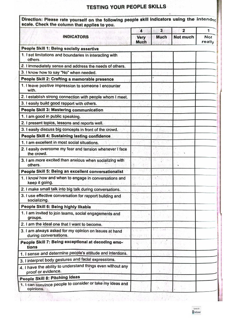 Testing Your People Skills | PDF