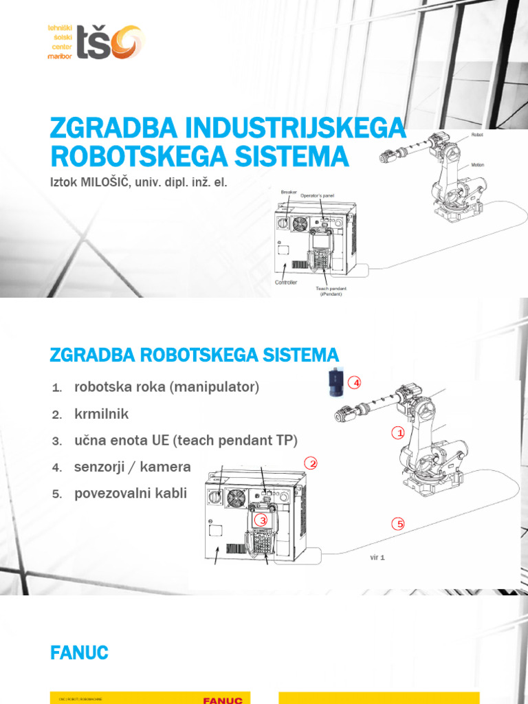 ROBOTIKA 02a ZGRADBA INDUSTRIJSKEGA ROBOTSKEGA SISTEMA | PDF