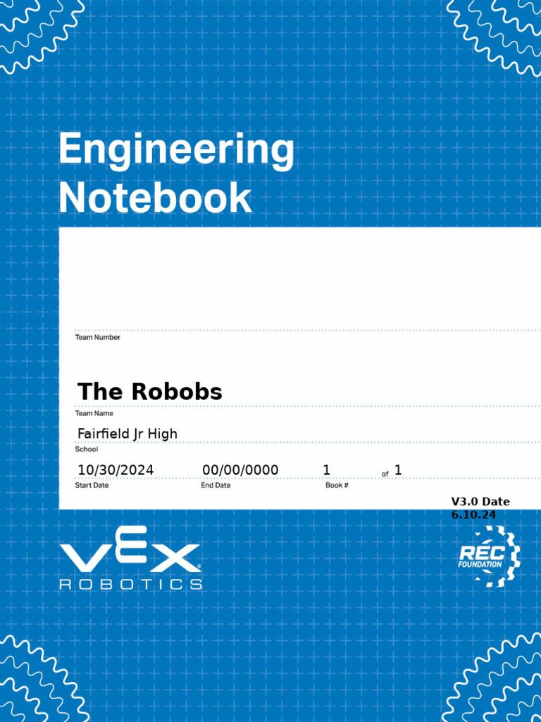 VEX Robotics Digital Notebook Guide | PDF | Games & Activities | Computers