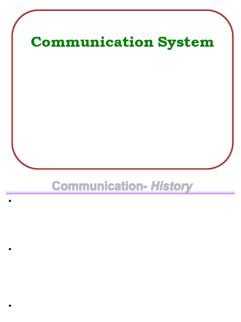 Communication System: Ravinder Nath | PDF | Radio Propagation ...