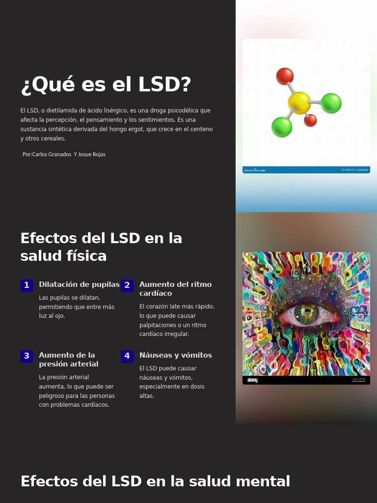 Que Es El LSD | PDF | Trastorno depresivo mayor | La dependencia de sustancias