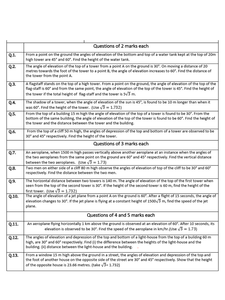 Applications of Trigonometry | PDF | Airplane