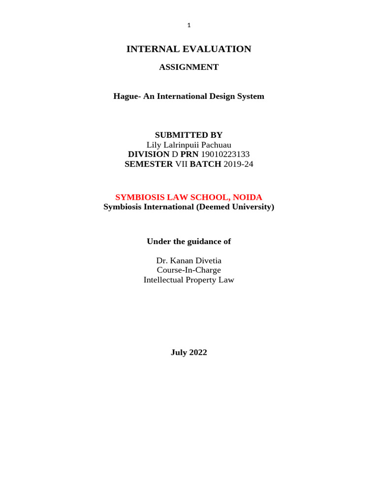Intellectual Property Law | PDF | World Intellectual Property ...