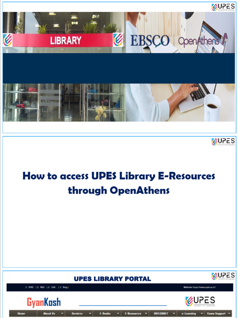 Elibrary Access (OpenAthens) User Guide - 2022 | PDF | Mobile App | Libraries