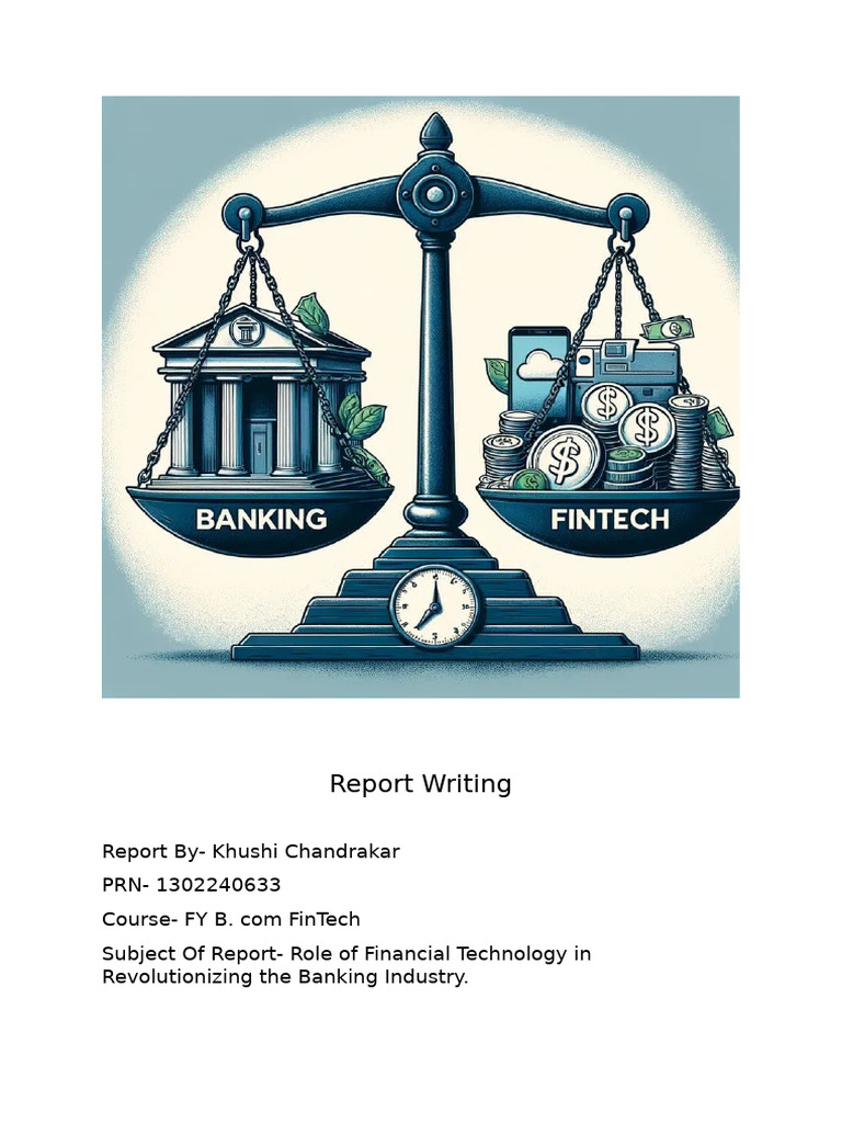 Khushi Chandrakar - EFCOM - CCA2 - FinTech | PDF | Economies | Service Industries