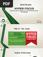 Hyper Focus - Chris Bailey | PDF
