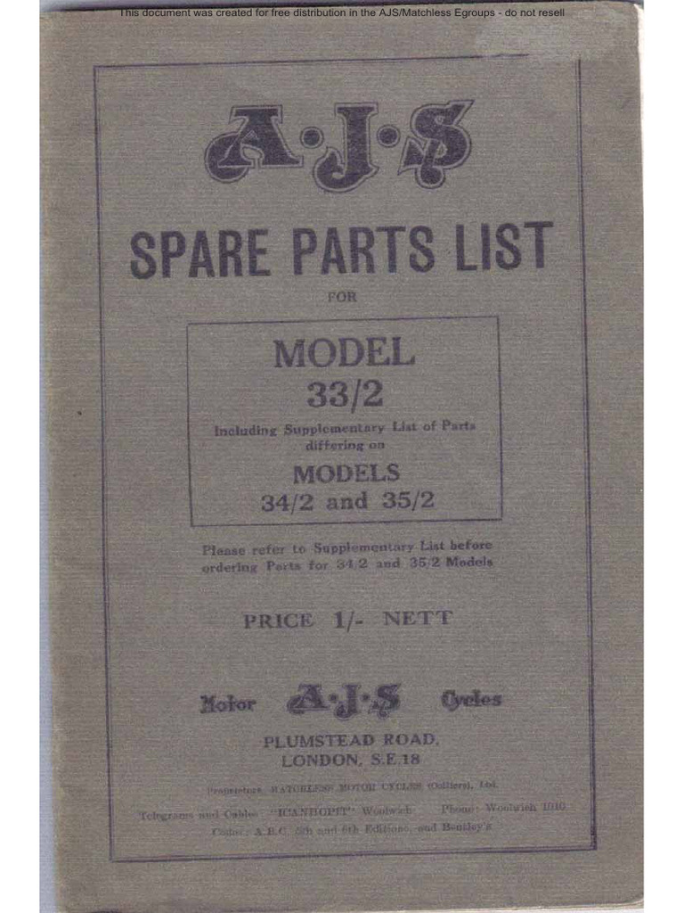 Ajs 1000 33 2 | PDF | Motor Vehicle Manufacturers | Motorcycling