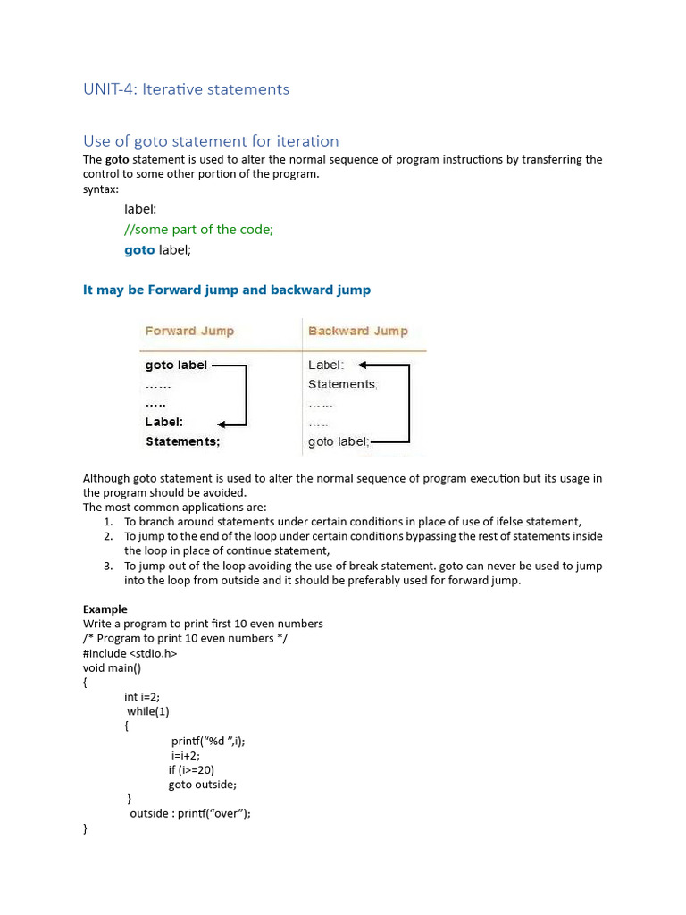 DOC_LM_UNIT4 2 | PDF | Control Flow | Computer Science