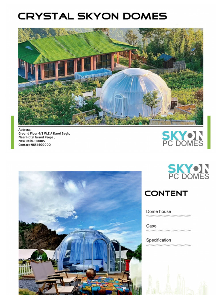 SkyOn PC Domes-1 | PDF