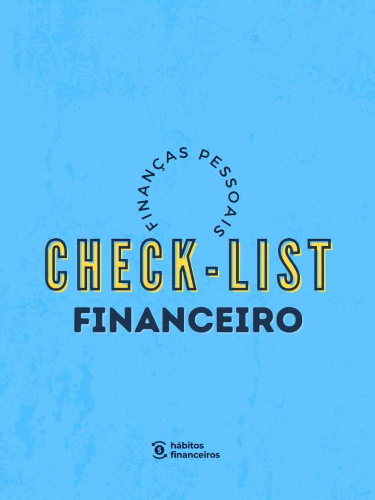 Checklist Financeiro Pessoal em Planilha | PDF | Informática ...