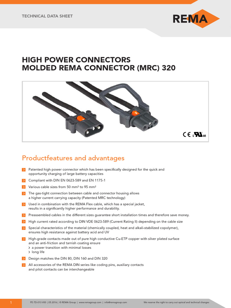 REMA - Connecteur Batterie 2016 | PDF | Electrical Connector ...