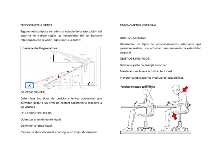 Tecno 2 Ergonometria | PDF