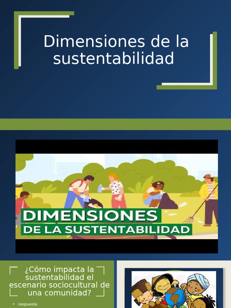 Dimensiones de La Sustentabilidad | PDF