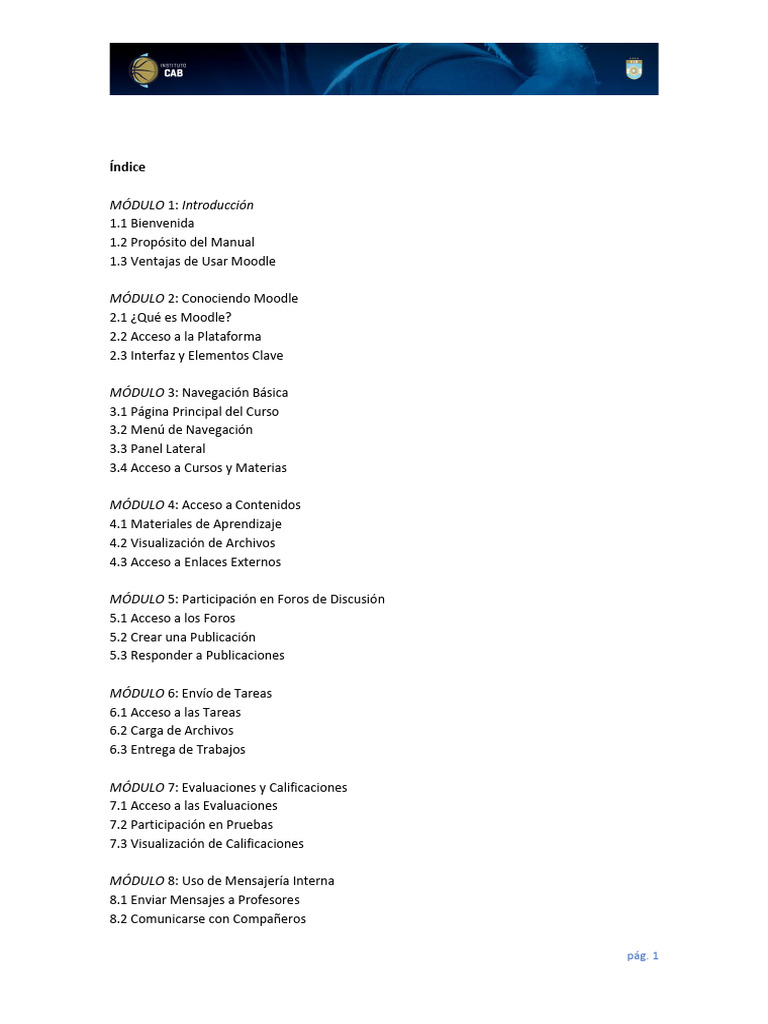 Manual para Alumnos-Uso de Moodle | PDF | Moodle | Enseñando