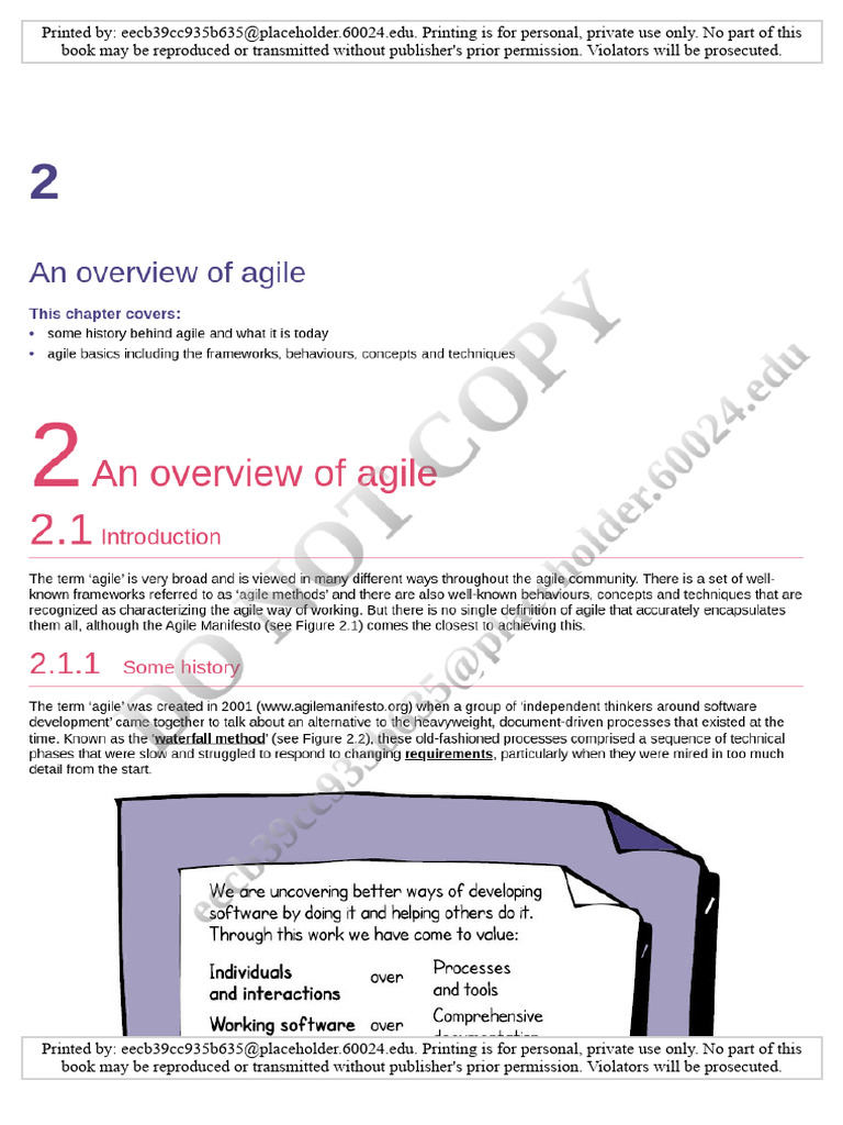Prince2 Agile Part 1 Chapter 2 | PDF