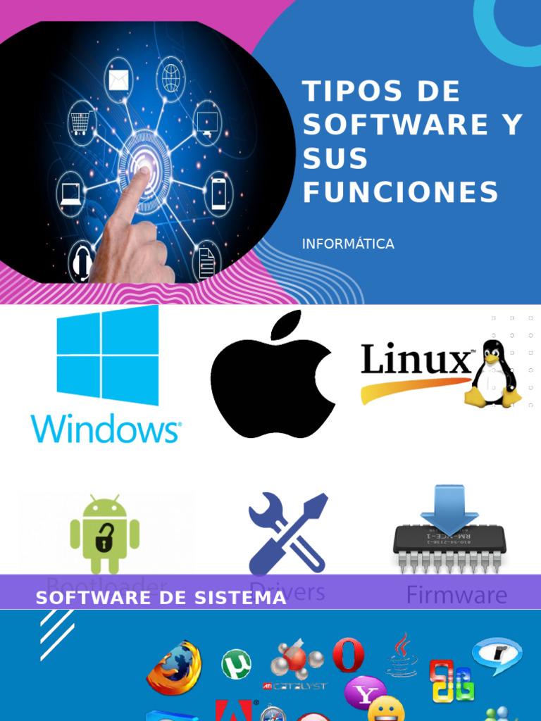 Tipos de Software y Sus Funciones | PDF | Informática