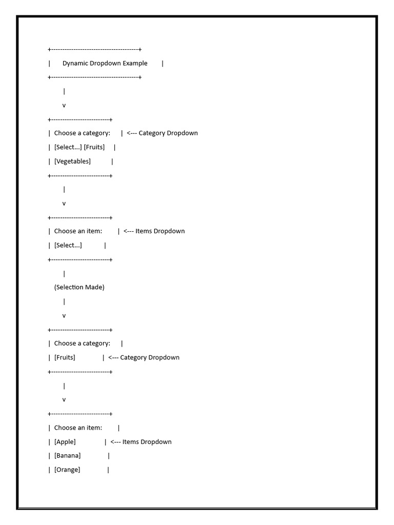 Dynamic Dropdown | PDF Dynamic Dropdown | PDF
