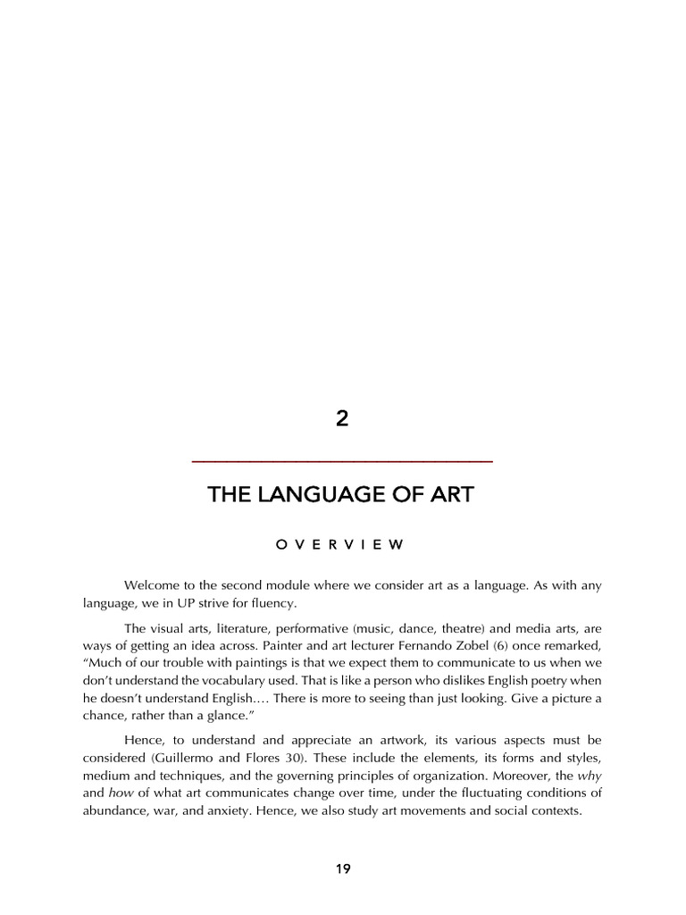 ARTS 1 Module 2 Study Guide | PDF | Composition (Visual Arts ...