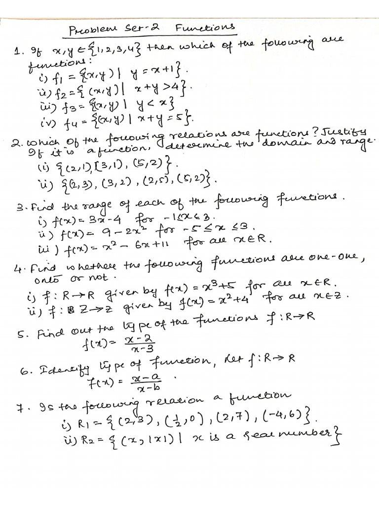 Functions 2 | PDF