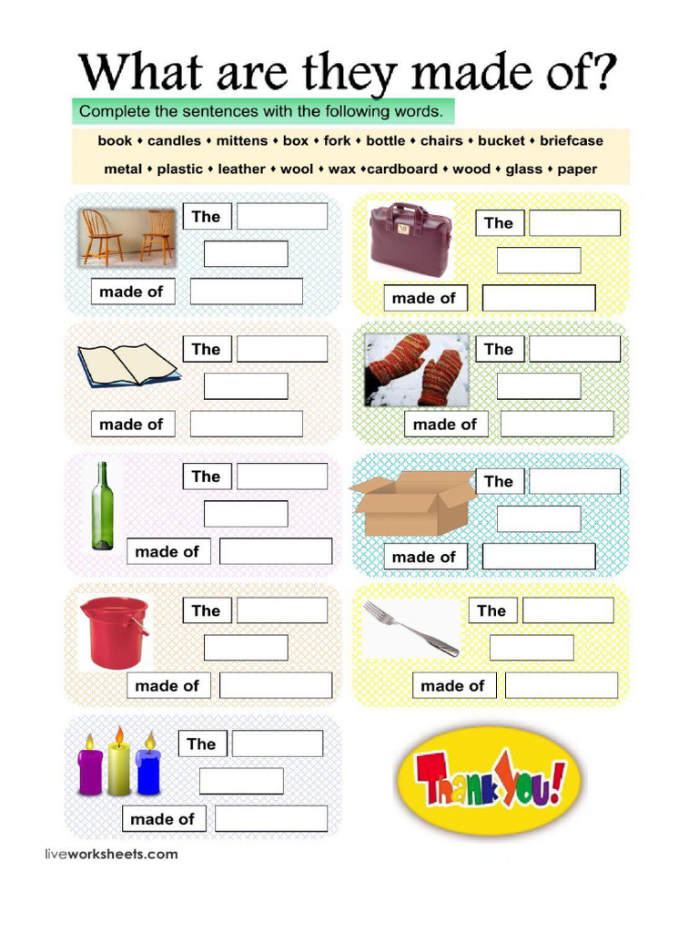 What Are They Made Of... | PDF