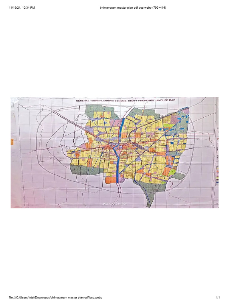Bhimavaram Master Plan PDF BCP | PDF