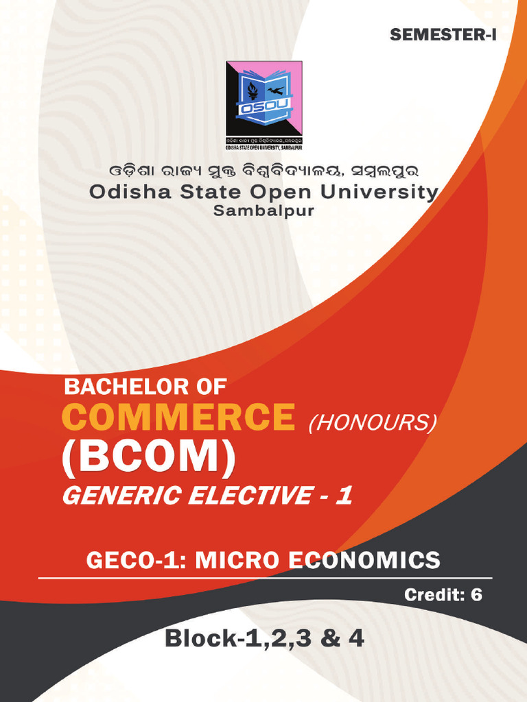 Micro Economics | PDF | Elasticity (Economics) | Demand