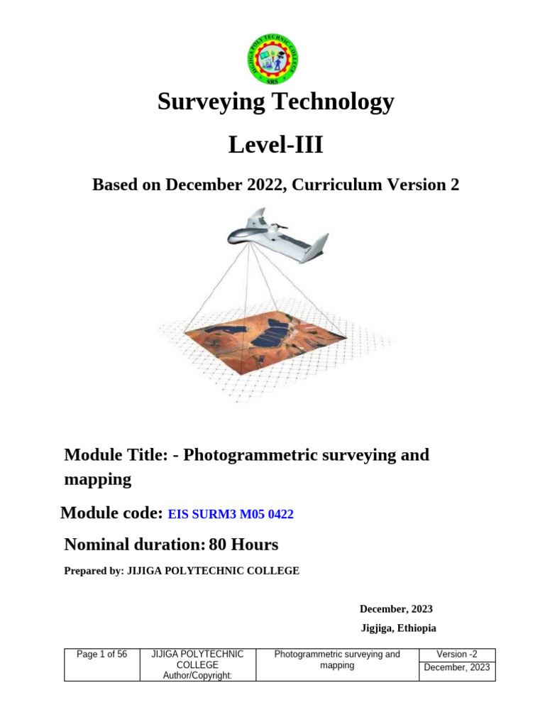 Photogrammetry Surveying | PDF | Remote Sensing | Aerial Photography