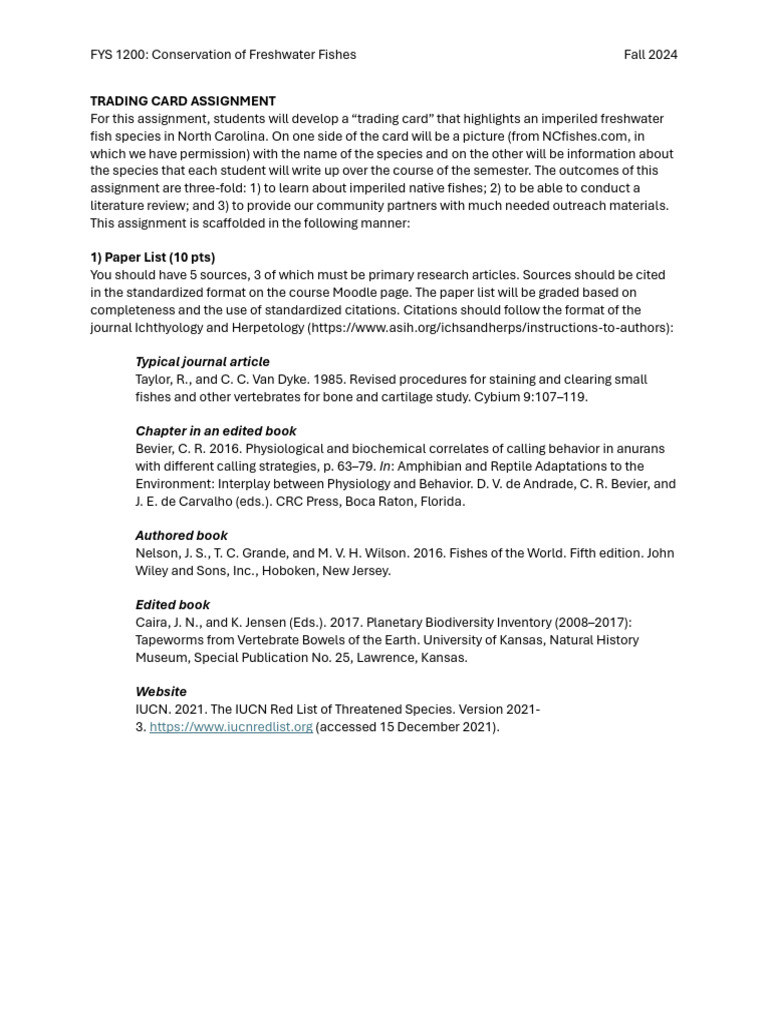 Trading Card Assignment | PDF | Foreign Language Studies | Science ...