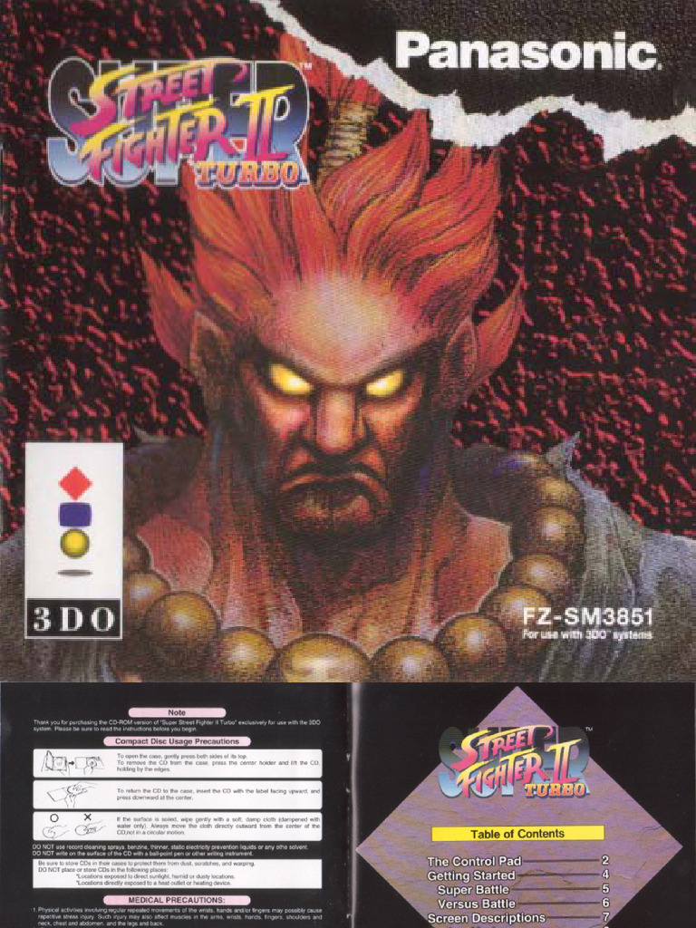 Super Street Fighter II Turbo (USA) | PDF