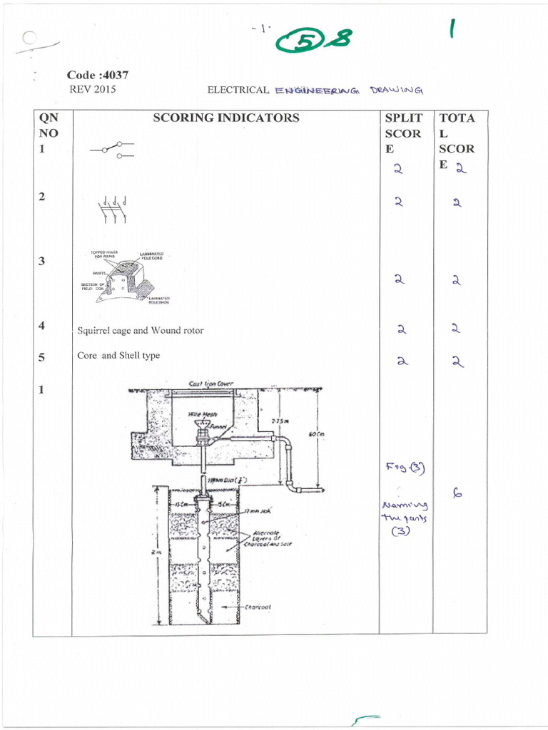 4037 Electrical Engineering Drawing - A | PDF