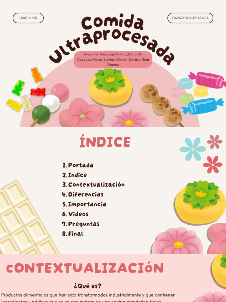 Comida Ultraprocesada | PDF | Alimentos
