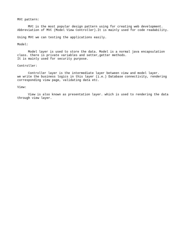 MVC Pattern | PDF | Art