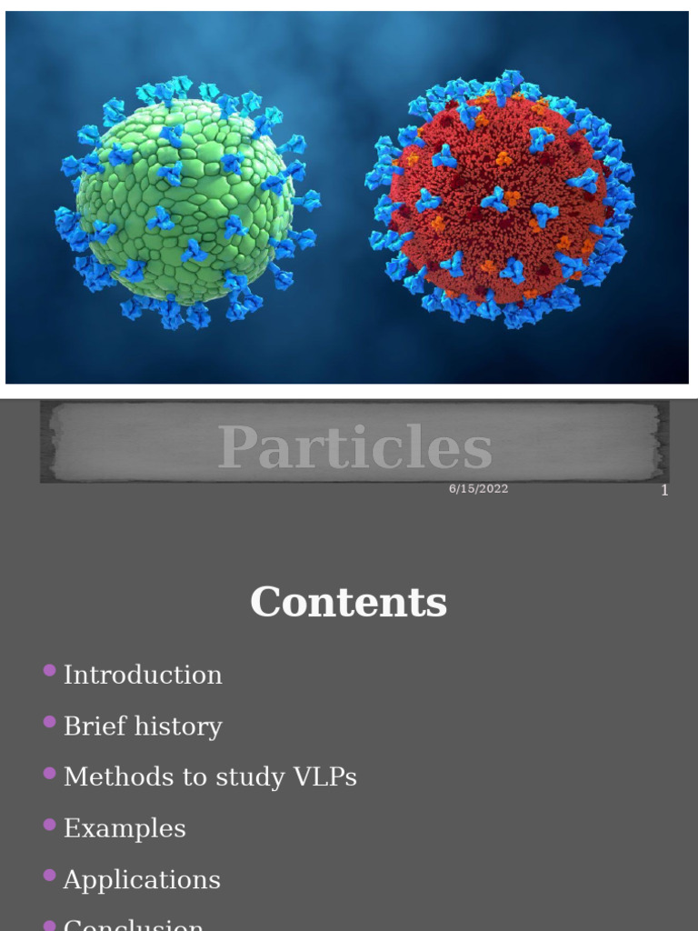 Virus Like Particle Final | PDF | Virus | Vaccines