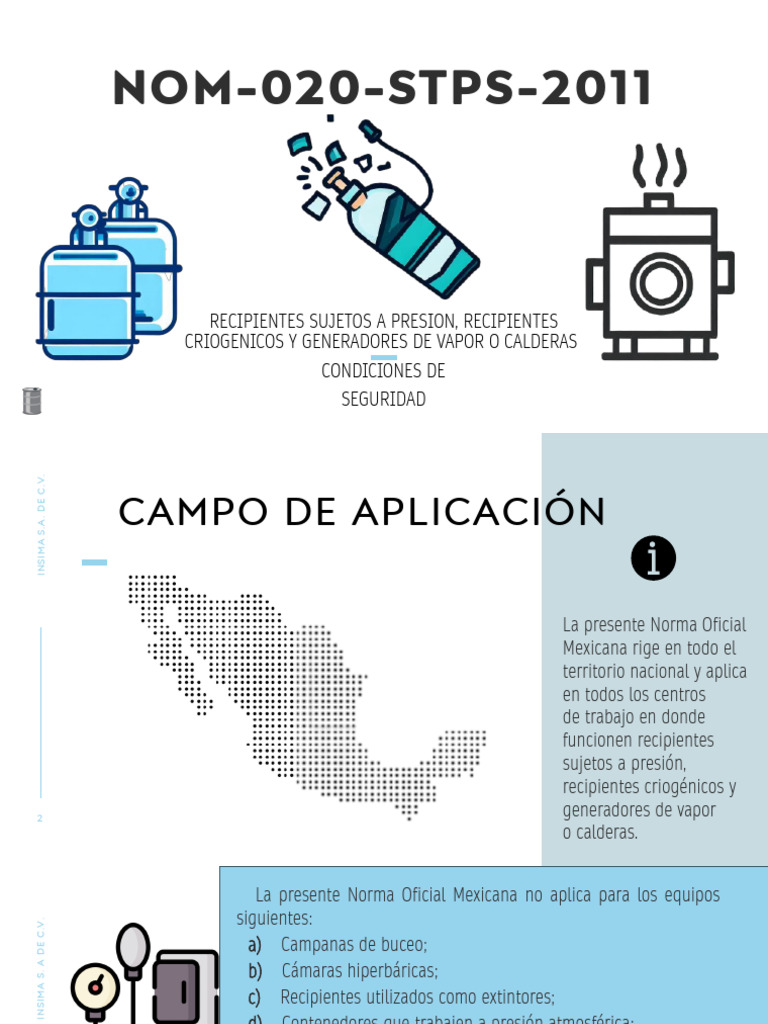 Nom 020 STPS 2011 | PDF | Presión | Temperatura