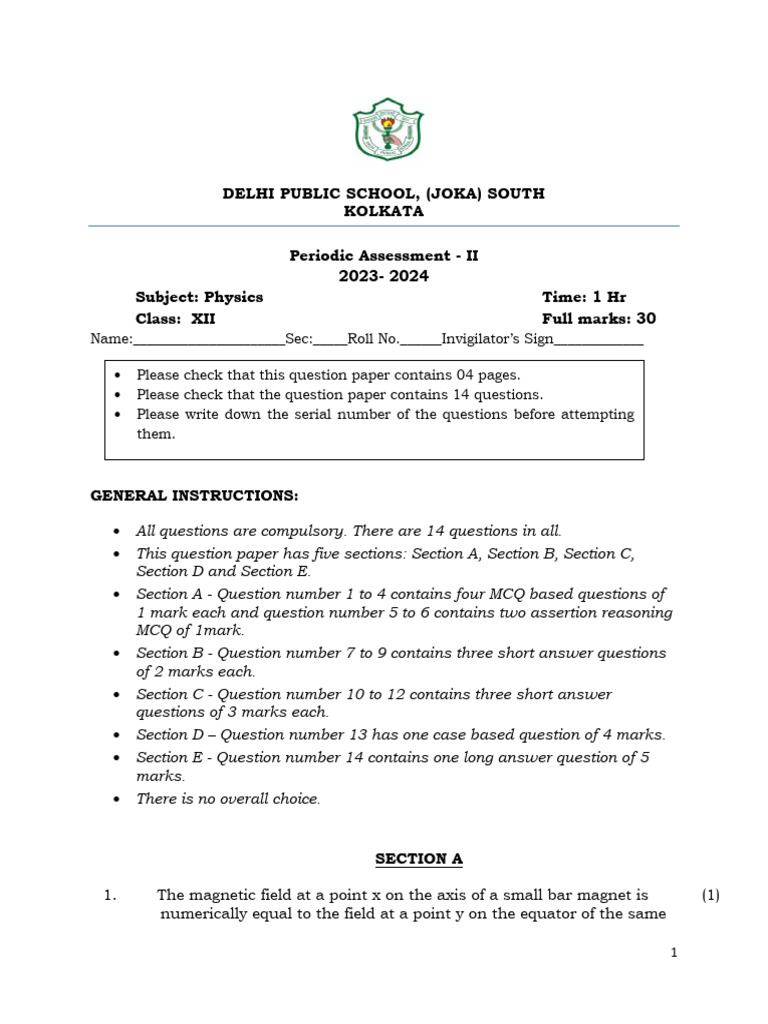 12 Physics | PDF | Inductor | Electromagnetic Induction