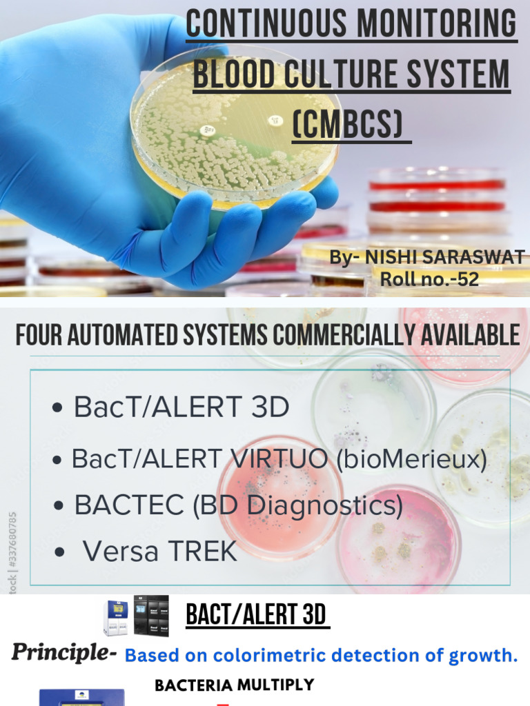 Bact Alert Medical Presentation - 20240923 - 225831 - 0000 | PDF