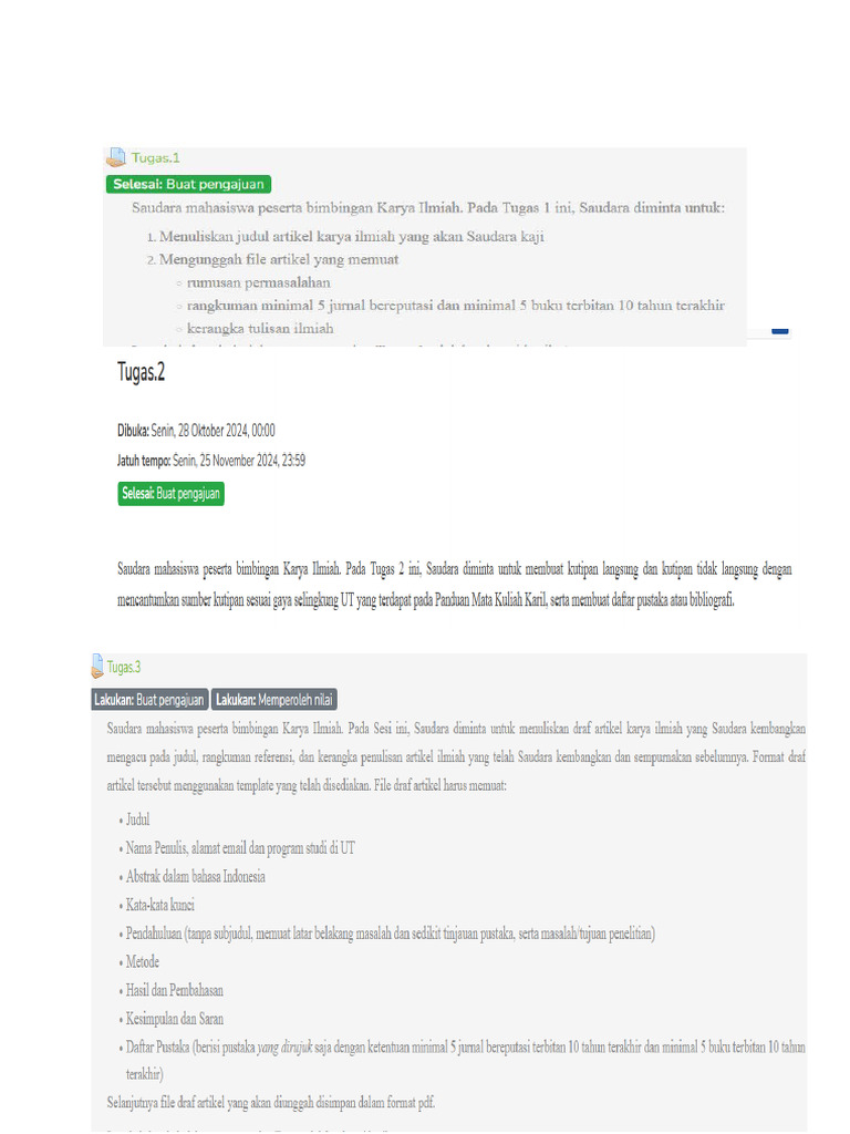 Tugas UT | PDF