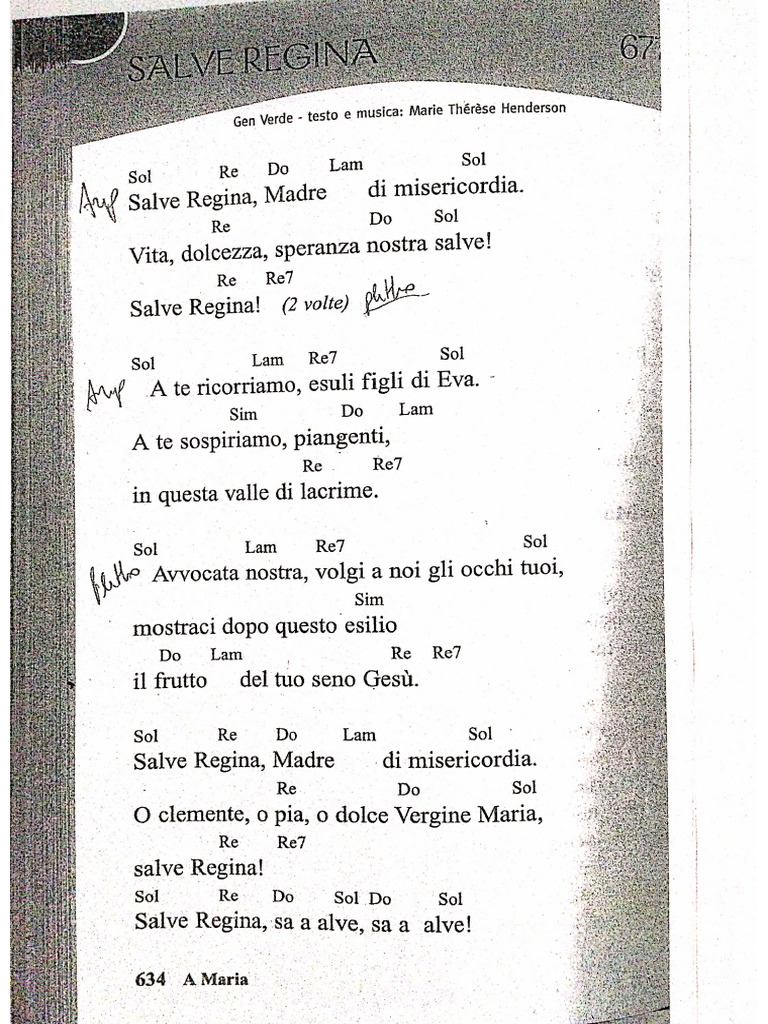 Salve Regina | PDF