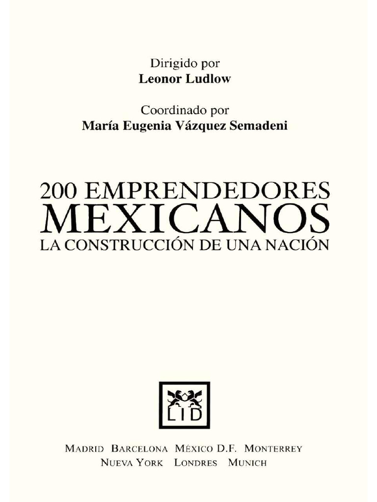 Pedro Ramirez Vazquez Perfil Biografico | PDF