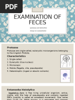 Stool Examination for Parasitic Ova | PDF