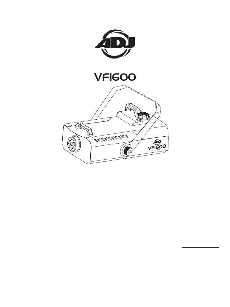 Adj Vf1600 Español | PDF | Control remoto | Conector eléctrico