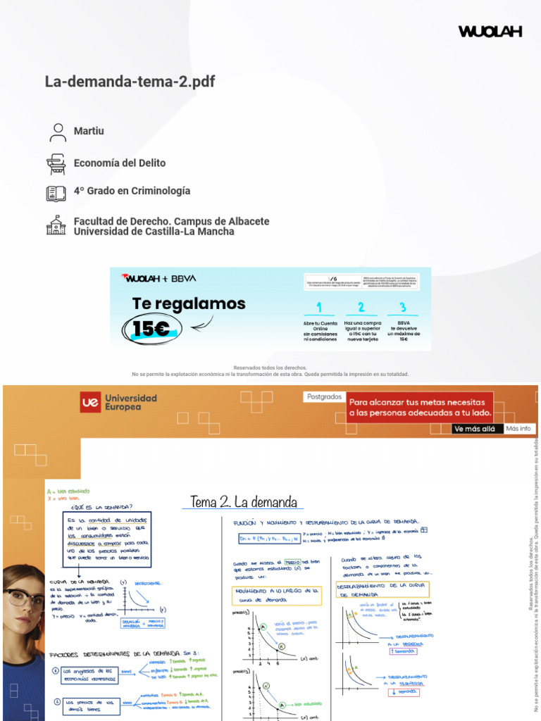 Wuolah Free La Demanda Tema 2 | PDF