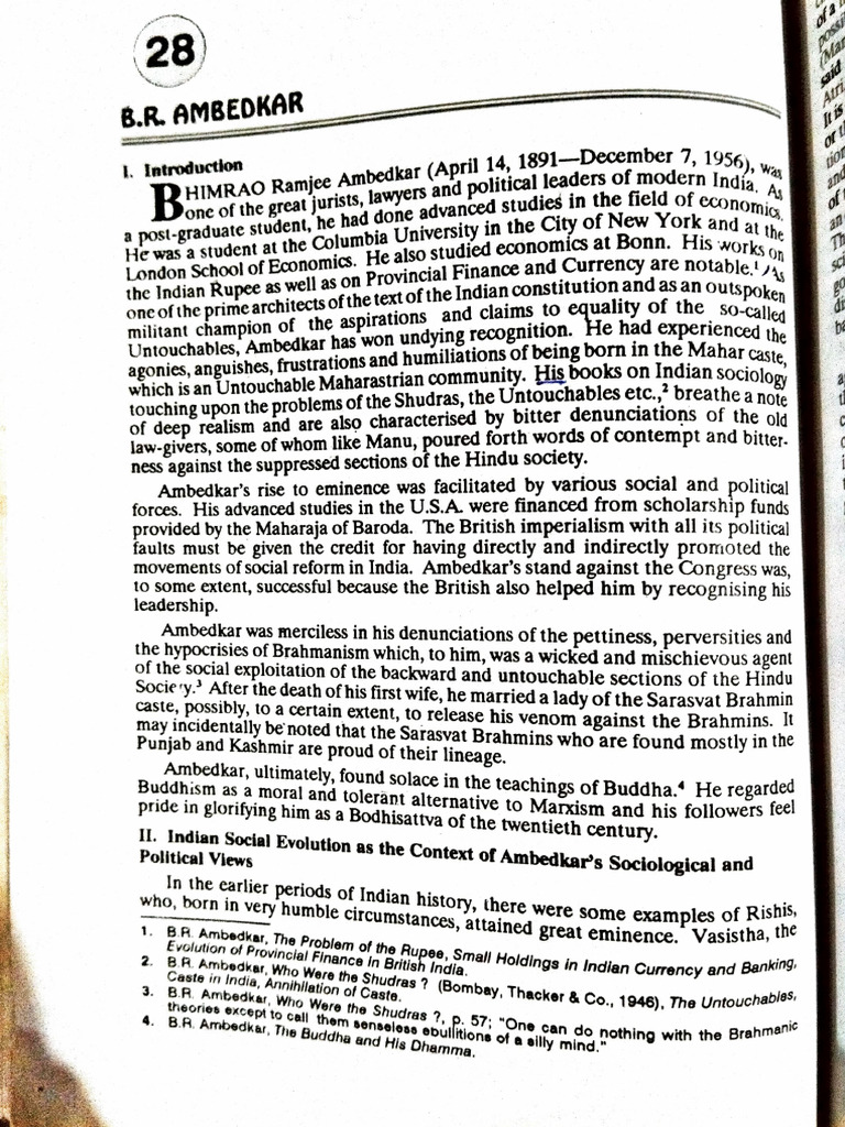 B.R. Ambedkar: Champion of Equality | PDF | Dalit | Indian Religions