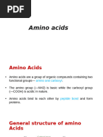 Amino Acids Classification Chart | PDF